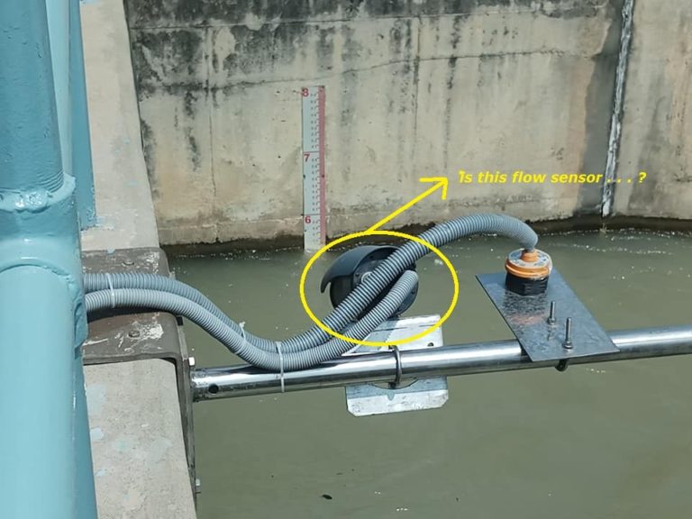 Non Contact Open Channel Flow Meter